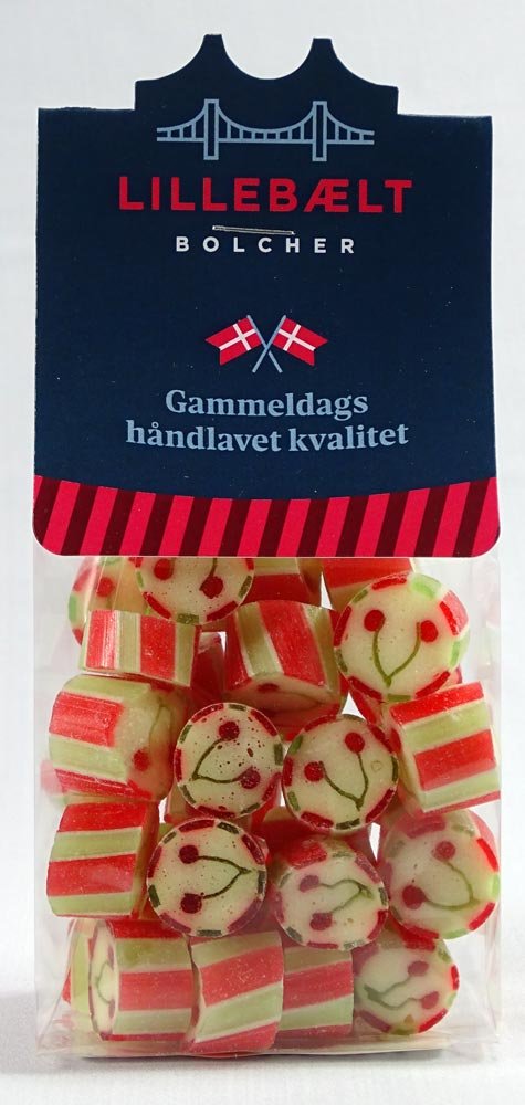 Kirsebær bolcher - Bolcher traditionelle - Lillebaelt-bolcher.dk