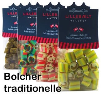 Bolcher traditionelle - Lillebaelt-bolcher.dk